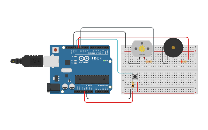 Circuit design circuito arduino | Tinkercad