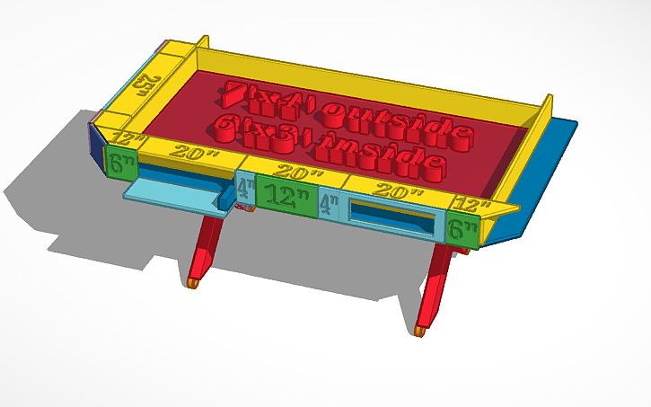 3D design Game Table Design - Tinkercad
