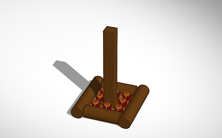 3D design Burning to the Stake | Tinkercad