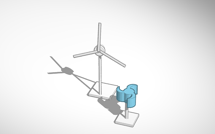 3D design windmill | Tinkercad