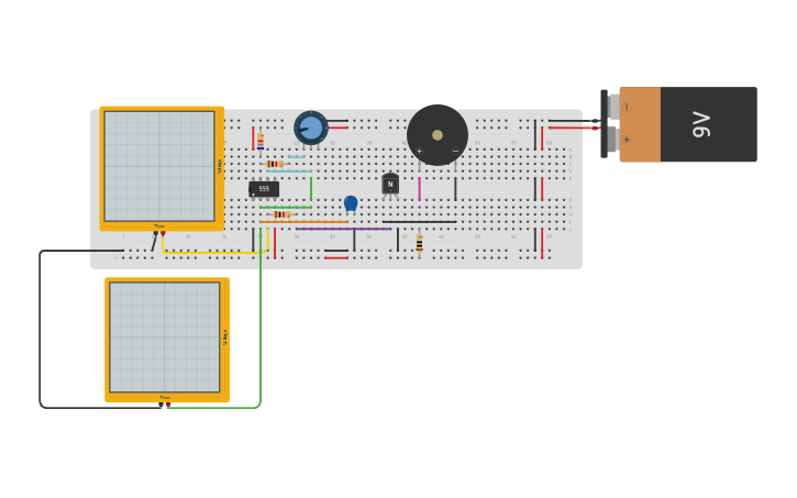 Circuit design Integrado 555 Parlante_ Bryan Titoaña - Tinkercad