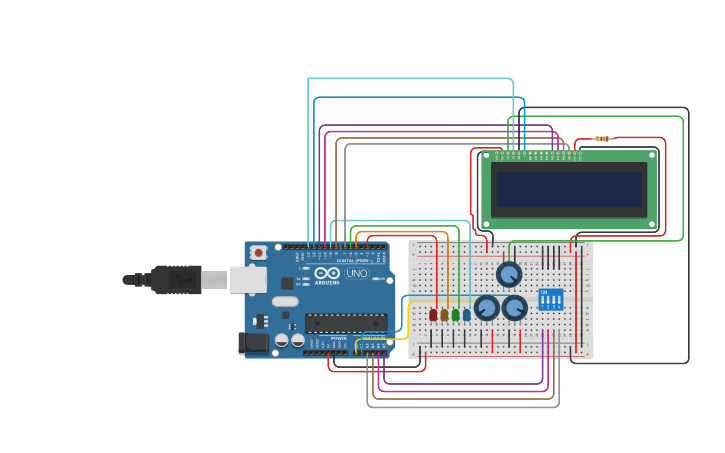 Circuit design misuratore di ph | Tinkercad
