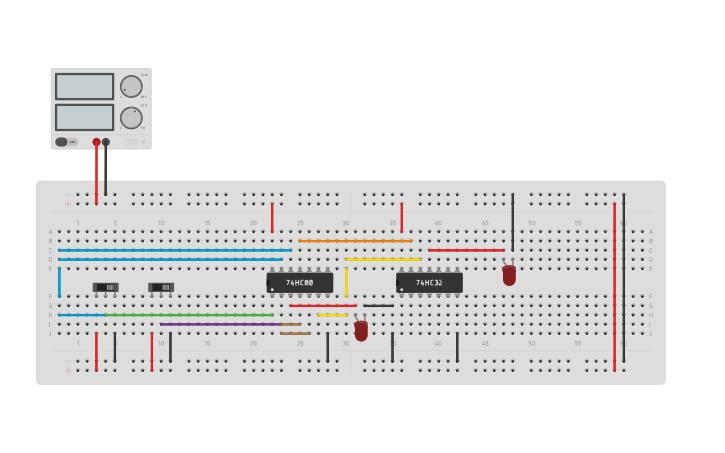 Circuit design PART A 2 | Tinkercad