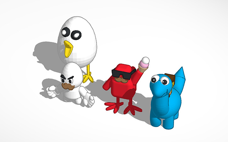 3D design figures - Tinkercad