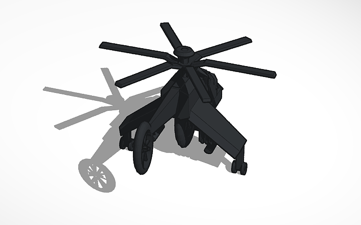 3D design half-life 2 hunter chopper - Tinkercad
