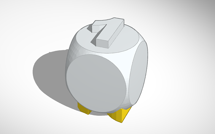 3D design Dice | Tinkercad