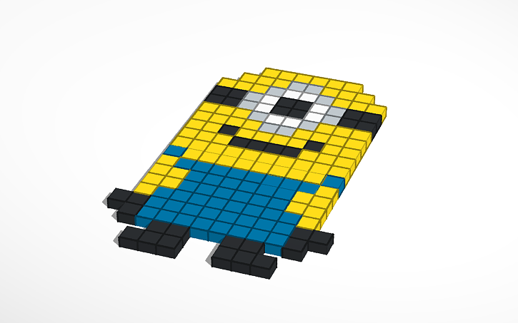 3d Design Mİnyon Tinkercad