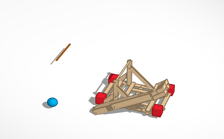 3D design Catapult - Tinkercad