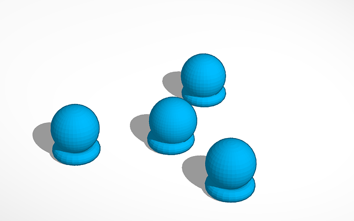 3D design pawn - Tinkercad