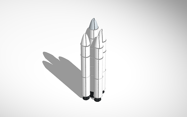 3D design ROCKET | Tinkercad