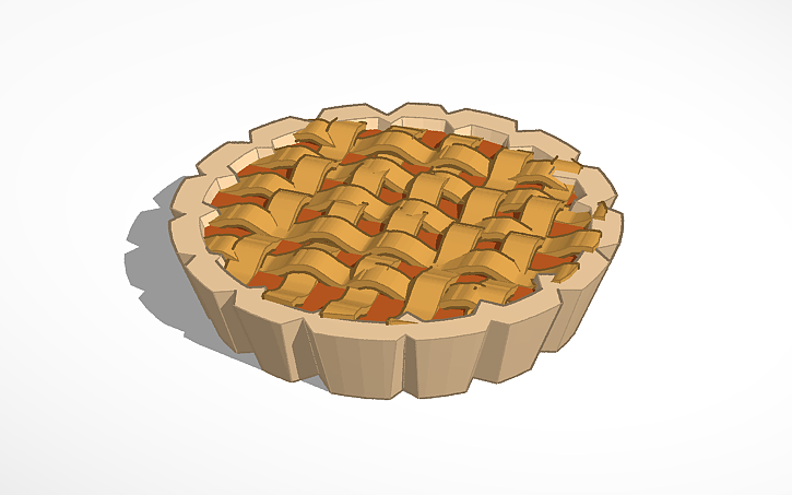 3D design Pie - Tinkercad