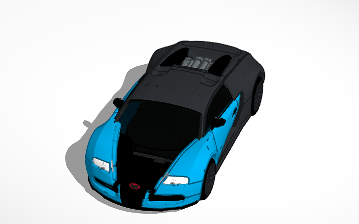 3D design Copy of BUGGATI BUGGATI BUGGATI - Tinkercad