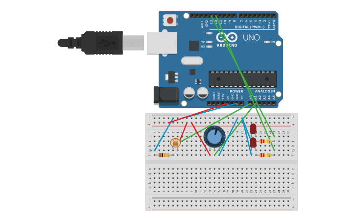 Circuit design 5.2-е задание | Tinkercad