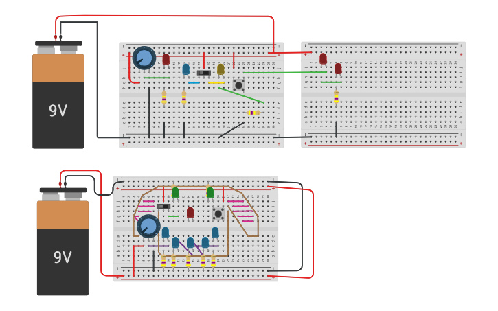 Circuit design Taller Práctico | Tinkercad