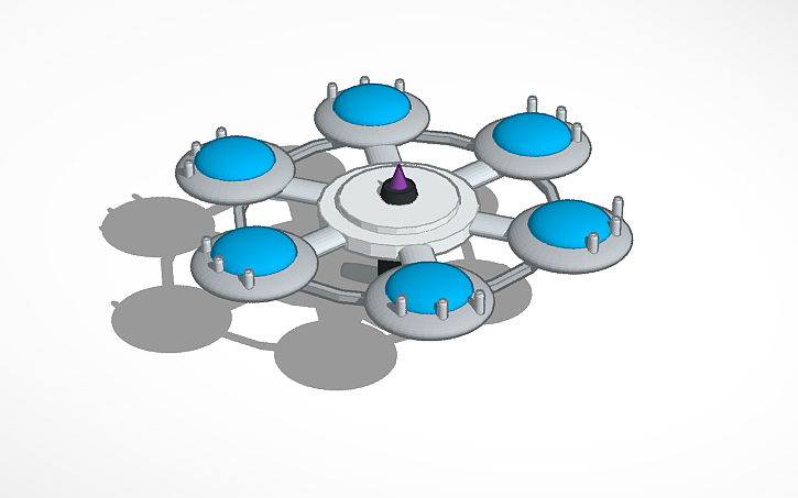 3D design Space station - Tinkercad