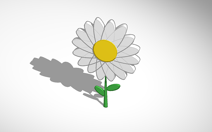3D design 3D Flower - Tinkercad