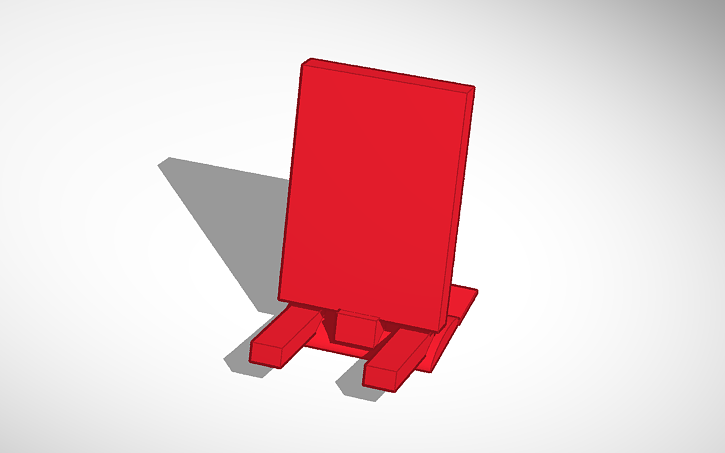3D design EPIC PHONE STAND | Tinkercad