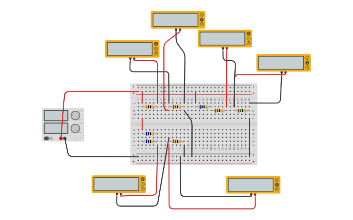 Circuit design CIRCUITOS - Tinkercad