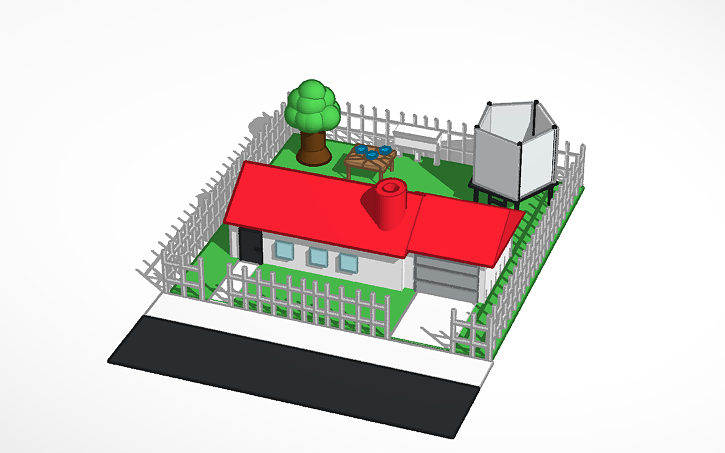 3D design House - Tinkercad