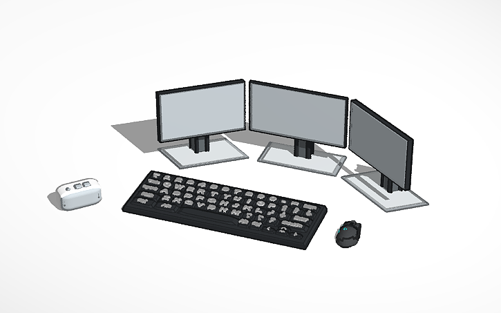 3D design PC Setup - Tinkercad