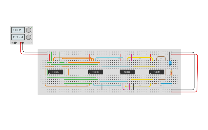 Circuit Design 4 1 Multiplexer Tinkercad