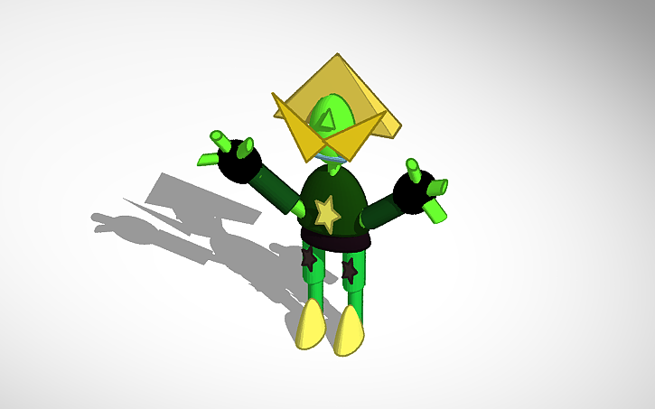 3D design peridot - Tinkercad