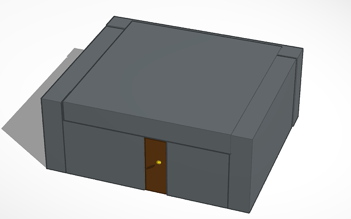 3D design minecraft house | Tinkercad