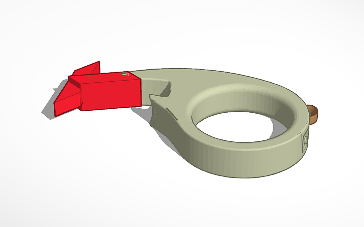 3D design raging mammoth - Tinkercad