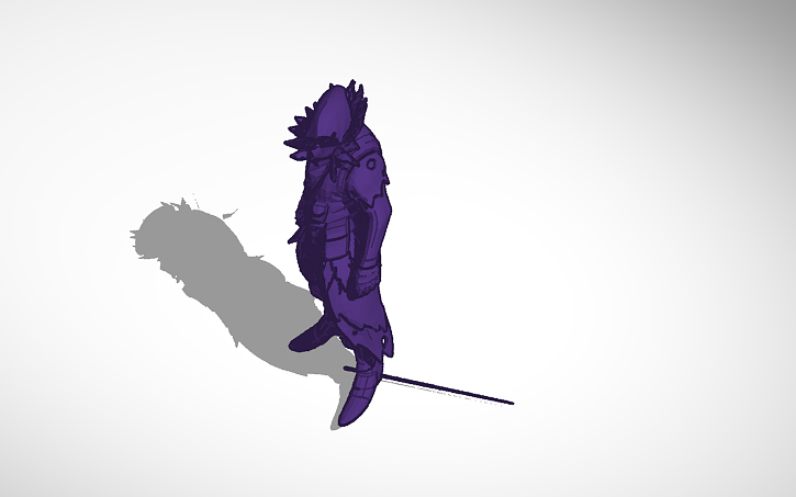 3D design Raven - Tinkercad