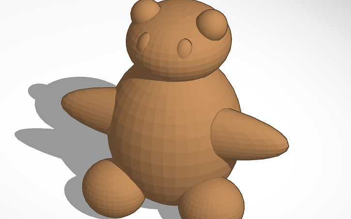 3D design VedanshiSolanki Panda | Tinkercad