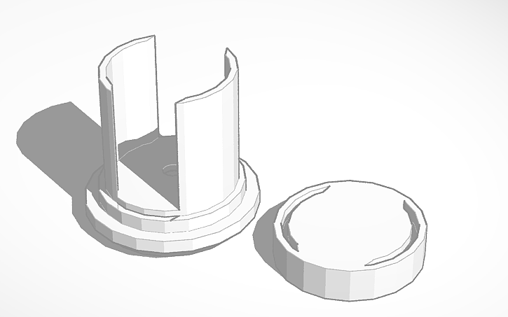 3D design LPS Neck Peg (upgraded) - Tinkercad