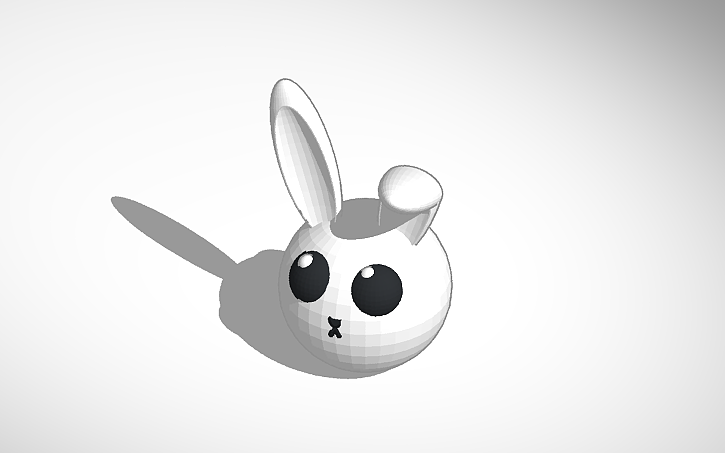 3D design Bunny Rabbit - Tinkercad