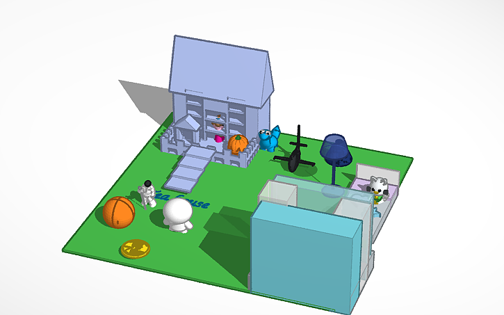 3D design play room - Tinkercad