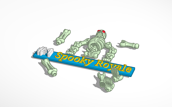 3D design #1 Spooky Royale | Tinkercad