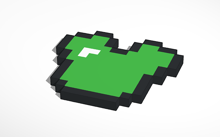 3D design Emerald Chestplate | Tinkercad