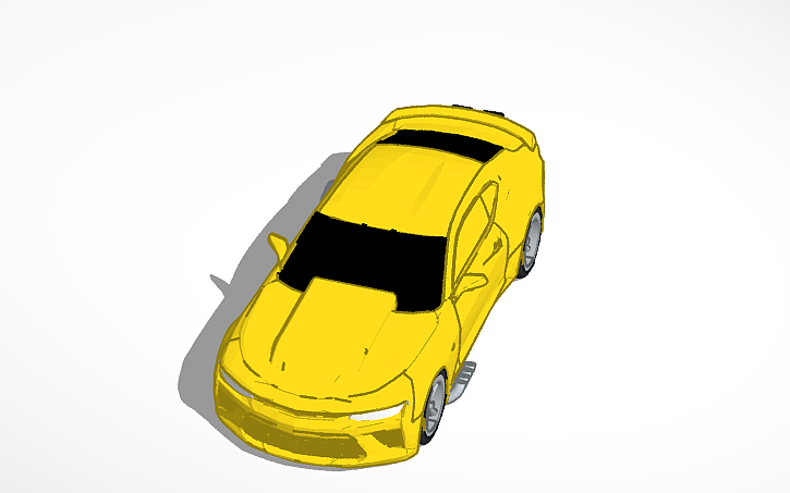 3D design 2018 Chevrolet Camaro SS - Tinkercad