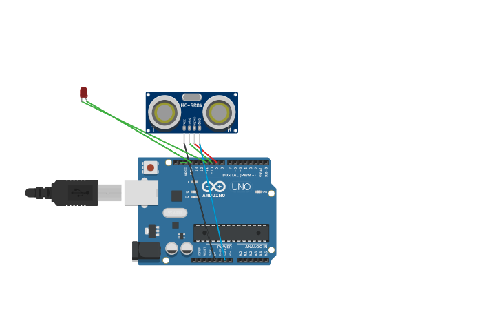 Circuit design diamond theif - Tinkercad