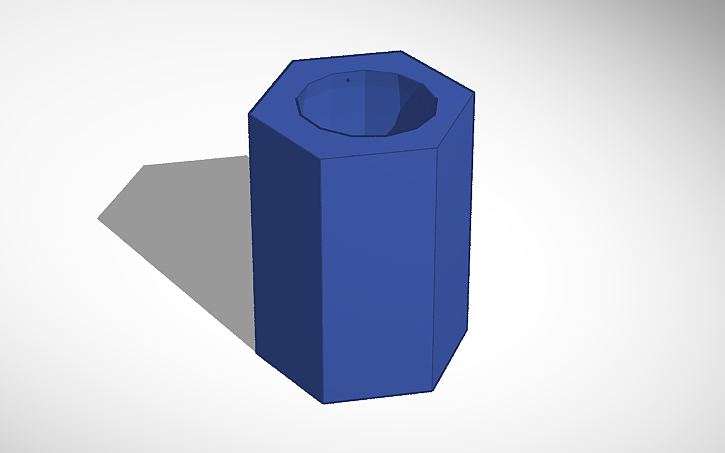 3D design pencil holder | Tinkercad