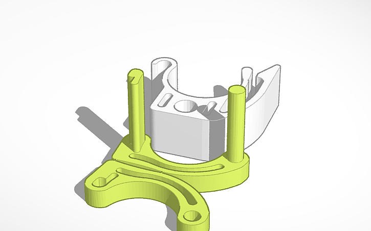 3D design Clamp holder - Tinkercad