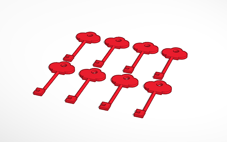 3D design Key - Tinkercad