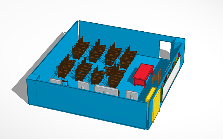 3D design student classroom - Tinkercad