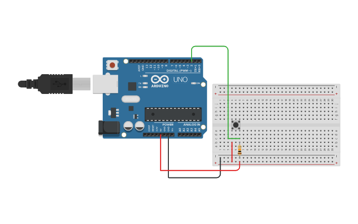 Circuit design Monitor Serial | Tinkercad