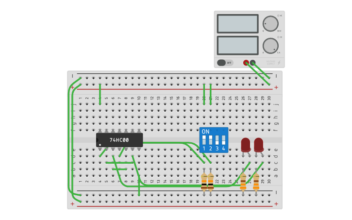 Circuit Design Circuito 2 Tinkercad