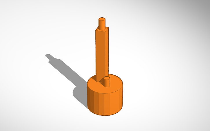 3D design Magic Toy Pole - Tinkercad