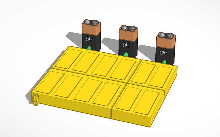 3D design solar panel #2 | Tinkercad