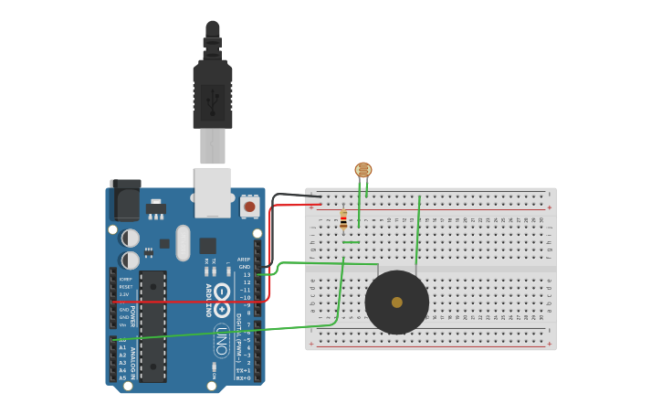 Circuit Design Parte Ii Light Depending Resistor Tinkercad