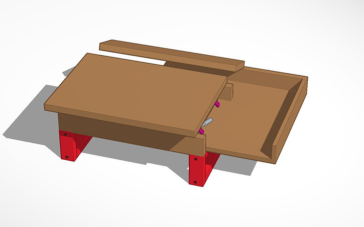 3D design Lift Top Coffee Table w/Storage Compartment | Tinkercad