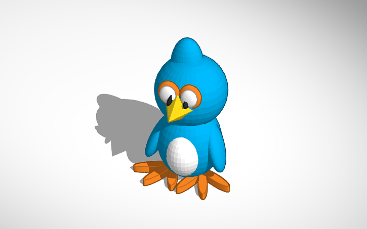 3D design super pinguino | Tinkercad