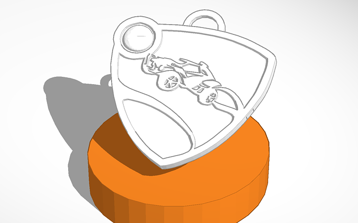 3D design Rocket League Statue | Tinkercad