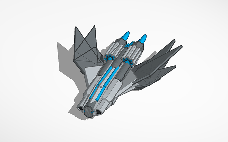 3D design Spaceship - Tinkercad